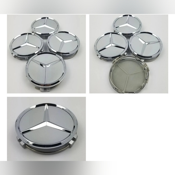 Other | 4 New Mercedes Benz 75mm Rim Center Caps | Poshmark